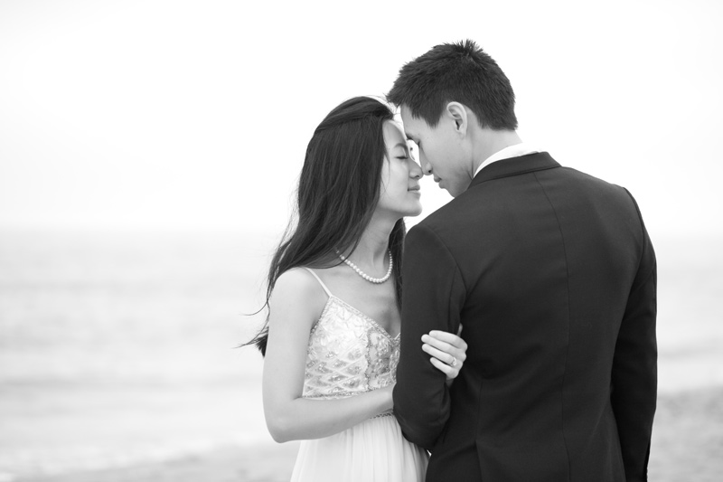 Andrew + Ying Part ONE: Viceroy Santa Monica Hotel Engagement Session - Eileen Liu Photography